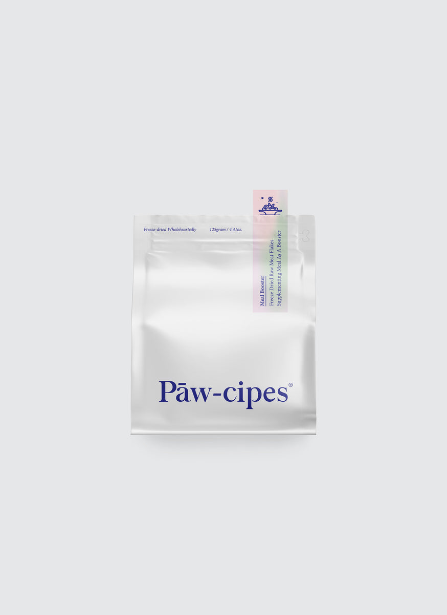 Paw-cipes: Human Grade Freeze Dried Meal Booster